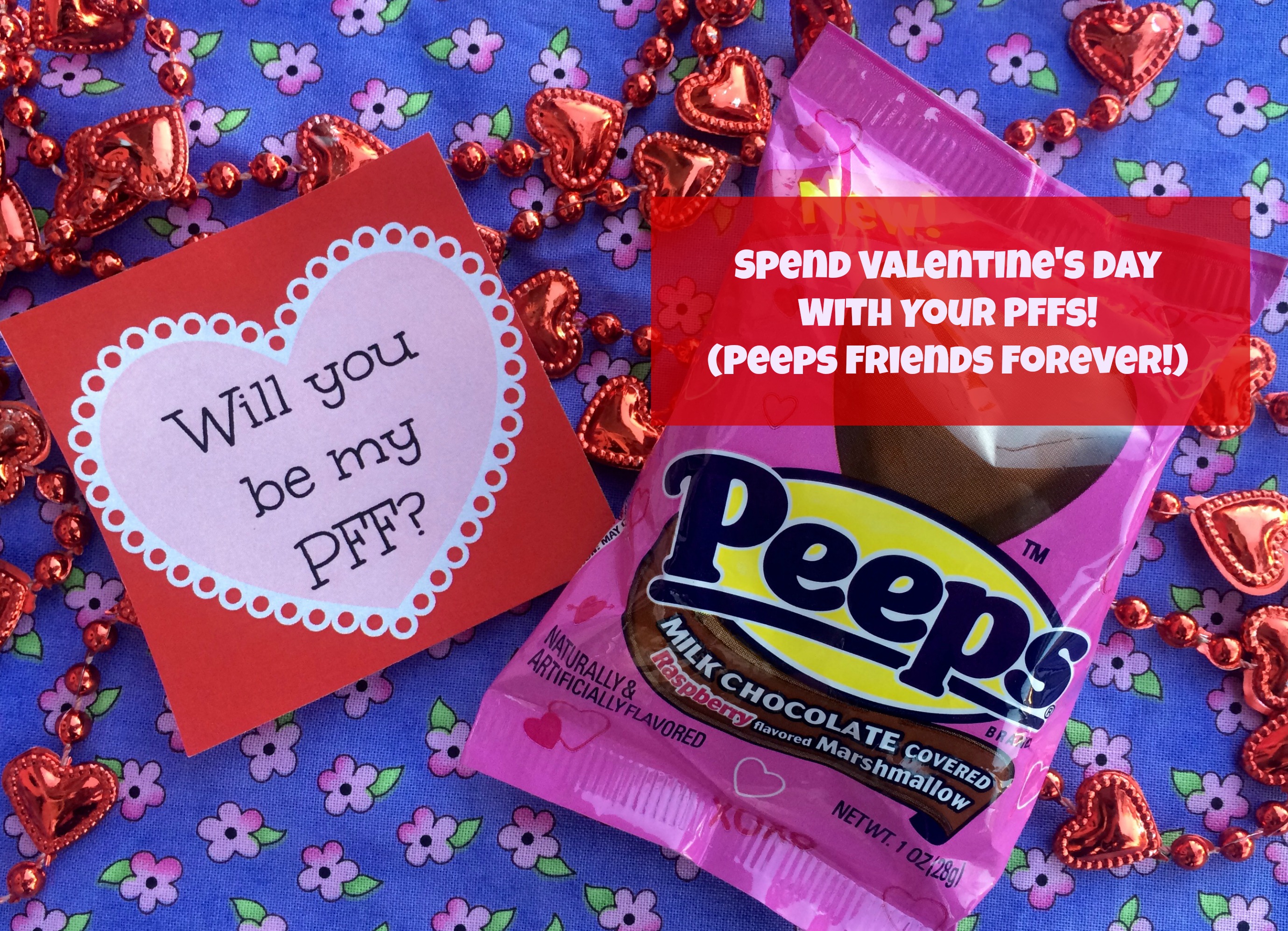 Will You Be My PFF? Let's Be PEEPS®Friends Forever This Valentine's Day ...