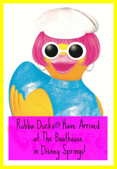 {Giveaway} Rubba Ducks® Have Arrived at The Boathouse in Disney Springs ...