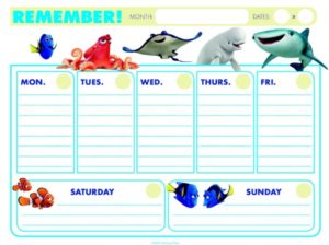 "Finding Dory" Free Printables Including Memory Game - Over The Top Mommy