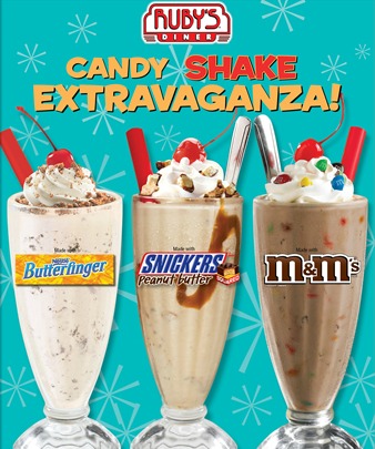 Ruby’s Diner Candy Shakes Extravaganza and Sliders: Just in Time for ...