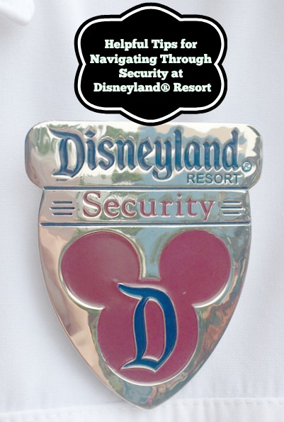 Helpful Tips for Navigating Through Security at Disneyland® Resort ...