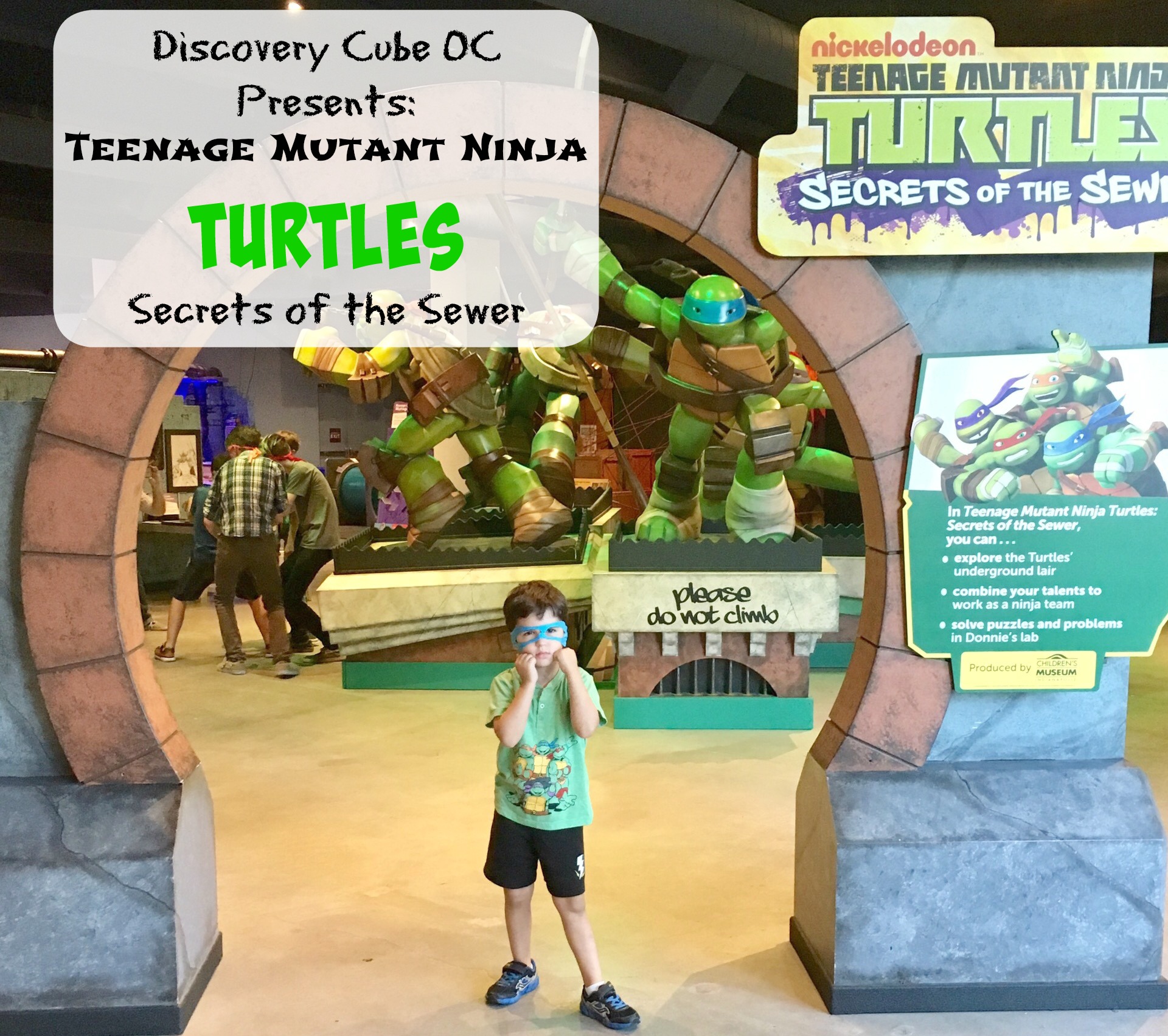 Teenage Mutant Ninja Turtles: Secrets of the Sewer Exhibit at Discovery ...