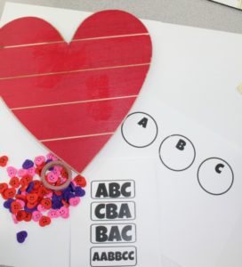 Valentine's Day Math Patterning + Free Printable Activity Sheets - Over ...