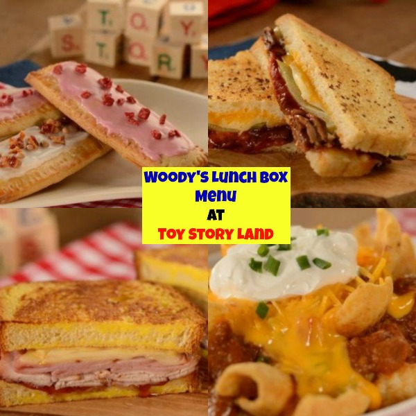 Woody's Lunch Box Menu at Toy Story Land - Over The Top Mommy